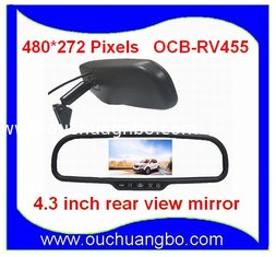 China Ouchuangbo 4.3 inch high-definition digital car rear mirror monitor factory price supplier