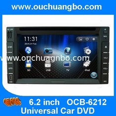 China Ouchuangbo Universal Car DVD GPS navigation iPod USB Touch Screen Bluetooth OCB-6212 supplier