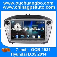 China Ouchuangbo china gps navi stereo naiv Hyundai IX35 Tucson 2014 support BT USB swc supplier