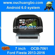China Ouchuangbo car radio stereo multiedia for Ford Fiesta 2013 with quad core 1024*600 wifi android 6.0 supplier