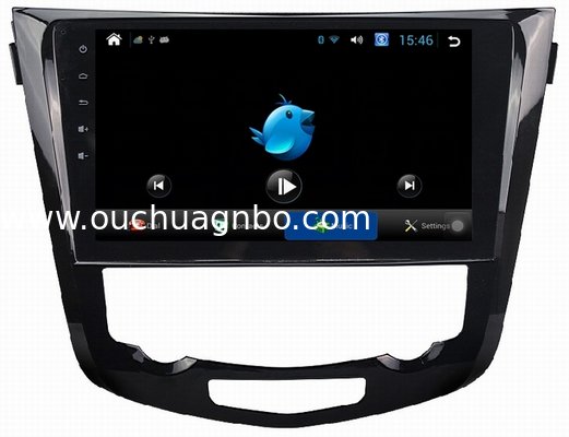 Ouchuangbo Nissan X-Trail 2014 android multimedia player with car radio bluetooth gps navigation 10.1 inch screen supplier