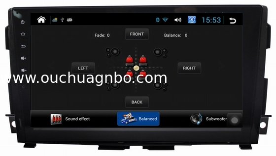 Ouchuangbo Nissan Teana 2013 android car media support gps navigation bluetooth wifi mp3 player supplier