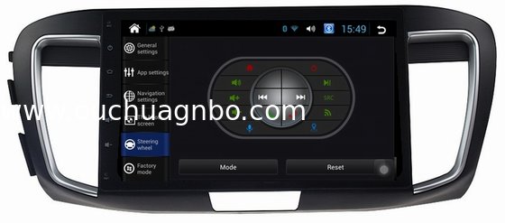 Ouchuangbo Honda Accord 9 android 4.2 multimedia kit with bluetooth gps navigation ipod usb mp3 player supplier