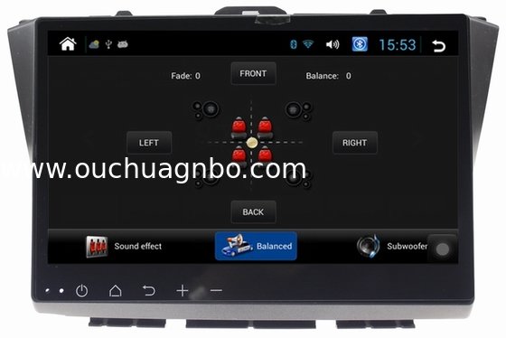 Ouchuangbo GAC Trumpchi GS5 car stereo support 10.1 inch screen android 4.2 gps navigation system bluetooth ipod radio supplier