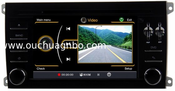 Ouchuangbo S100 Porsche Cayenne 2003-2010 autoradio stereo radio support 20 disc BT 1080P video supplier