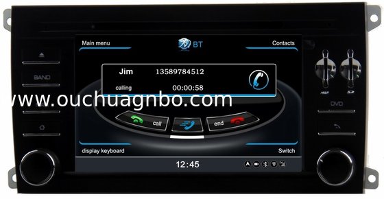 Ouchuangbo S100 Porsche Cayenne 2003-2010 autoradio stereo radio support 20 disc BT 1080P video supplier