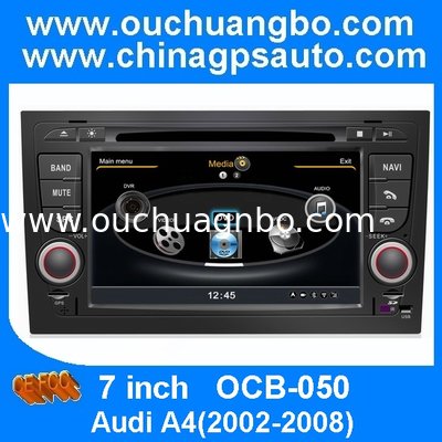 Ouchuangbo Car DVD GPS S100 Platform for Audi A4(2002-2008) DVR Bluetooth Audio Video Player supplier