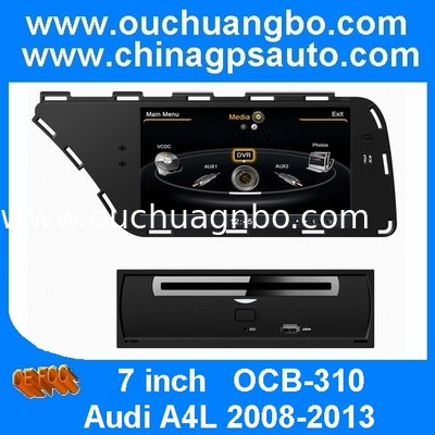 Ouchuangbo Car Radio Navi Multimedia S100 Audi A4L 2008-2013 Wifi Bluetooth RDS SD BT USB supplier