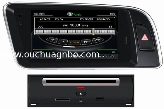 Ouchuangbo A8 Chipset Navi Multimedia gps radio Audi Q5 /A4 /A5 Car S100 Platform BT MP3 supplier