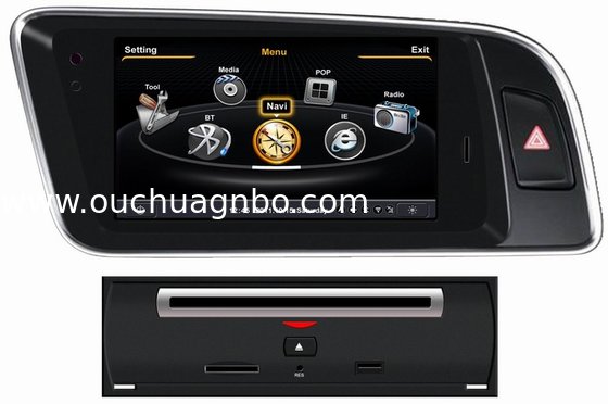 Ouchuangbo A8 Chipset Navi Multimedia gps radio Audi Q5 /A4 /A5 Car S100 Platform BT MP3 supplier