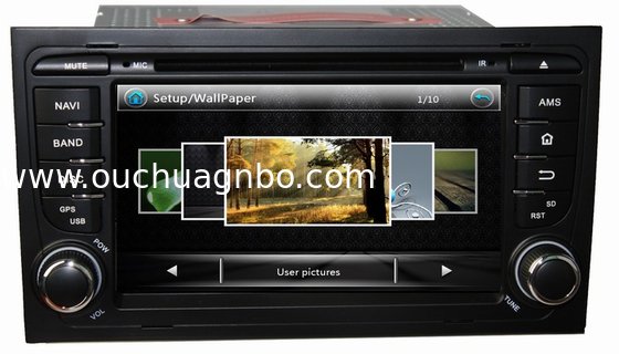 Ouchuangbo Car Stereo Audio Radio DVD Player for Audi A4 2003-2011 GPS Sat Navi iPod SWC OCB-7013A supplier