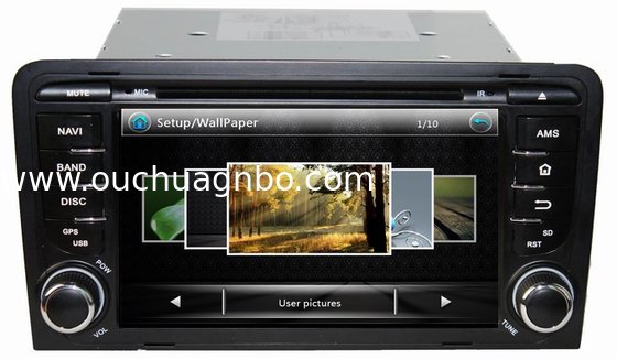 Ouchuangbo In Dash DVD Stereo Radio for Audi A3 2003-2011 GPS Navigation Audio Player USB iPod OCB-7012A supplier