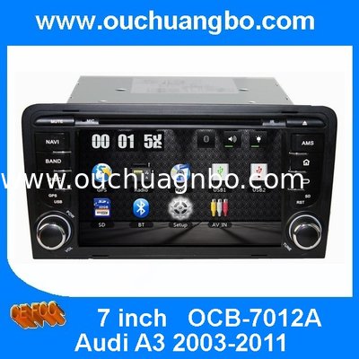 Ouchuangbo In Dash DVD Stereo Radio for Audi A3 2003-2011 GPS Navigation Audio Player USB iPod OCB-7012A supplier