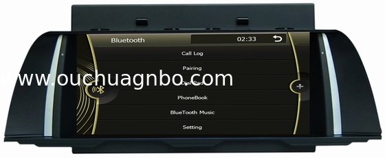 Ouchangbo multimedia radio gps for BMW 5 Series F10 2013-2014 with bluetooth RDS  iPod USB supplier