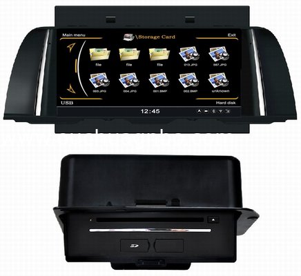 Ouchuangbo Car DVD GPS navi Radio Player for BMW 5 series 2014 S100 USB SD AUX swc SD MP3 supplier