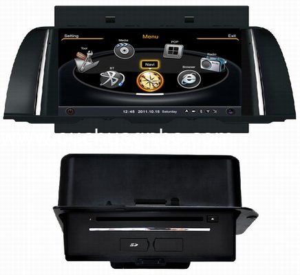 Ouchuangbo Car DVD GPS navi Radio Player for BMW 5 series 2014 S100 USB SD AUX swc SD MP3 supplier