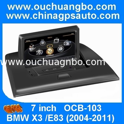 Ouchuangbo S100 Car Pc DVD Navi for BMW X3 /E83 (2004-2011) GPS 3G Wifi Multimedia System supplier