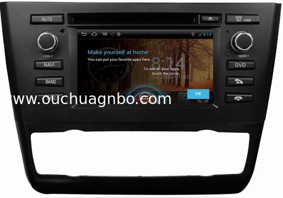 Ouchuangbo S150 Platform Android 4.0 for BMW 1 Series 2004-2012 Car Stereo Audio In-Dash GPS DVD Player OCB-170C supplier