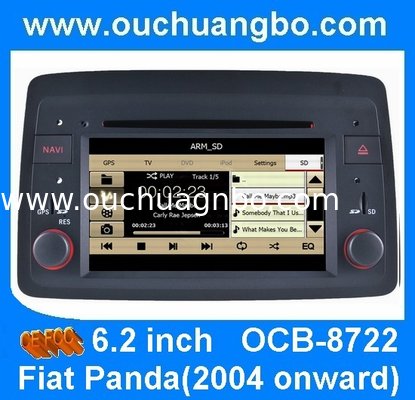 Ouchuangbo autoradio DVD GPS for Fiat Panda(2004 onward) with steering wheel control mp3 supplier