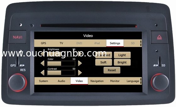 Ouchuangbo autoradio DVD GPS for Fiat Panda(2004 onward) with steering wheel control mp3 supplier