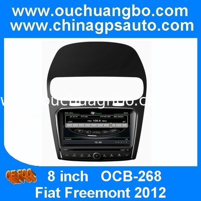 Ouchuangbo Car Radio GPS for Fiat Freemont 2012 with GPS Navigation fast 1G CPU 512M DDR S100 System OCB-268 supplier