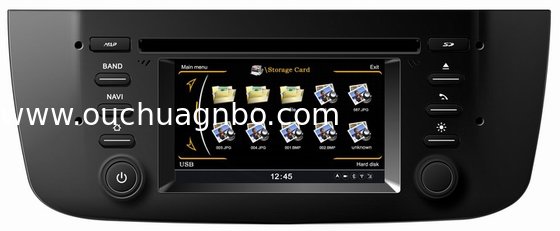 Ouchuangbo Car GPS Radio Multimedia for Fiat Punto With 3G /wifi VCD iPod S100 System OCB-264 supplier