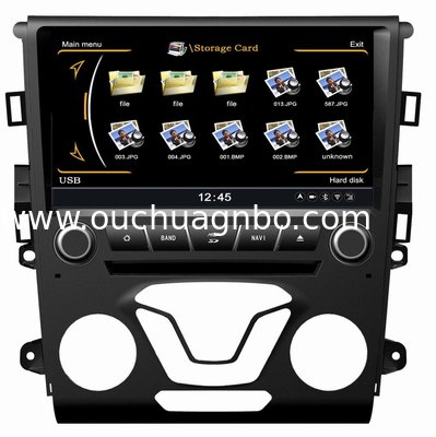 Ouchuangbo S100 Platform Head Unit for Ford Mondeo 2013-2014 DVD Stereo 3G Wifi USB Audio supplier