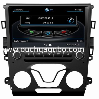 Ouchuangbo S100 Platform Head Unit for Ford Mondeo 2013-2014 DVD Stereo 3G Wifi USB Audio supplier