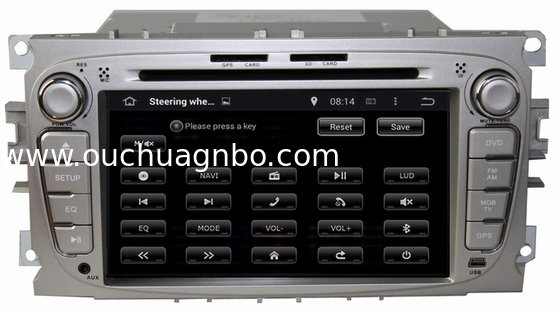 Ouchuangbo Car GPS Navi Stereo Bluetooth 3G Wifi Ford Mondeo 2007-2010 Android 4.4 DVD System OCB-7017D supplier