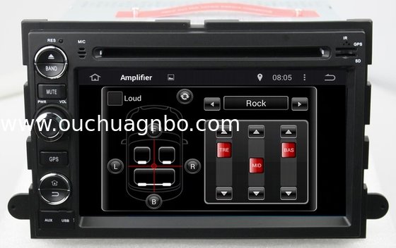 Ouchuangbo Car Multimedia Stereo 3G Wifi BT Touch Screen DVD System Android 4.4 for Ford Edge /Fusion /Focus OCB-7014D supplier