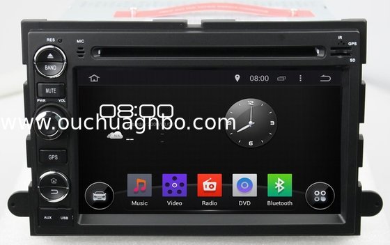 Ouchuangbo Car Multimedia Stereo 3G Wifi BT Touch Screen DVD System Android 4.4 for Ford Edge /Fusion /Focus OCB-7014D supplier