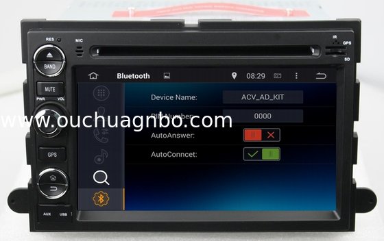 Ouchuangbo Car Multimedia Stereo 3G Wifi BT Touch Screen DVD System Android 4.4 for Ford Edge /Fusion /Focus OCB-7014D supplier