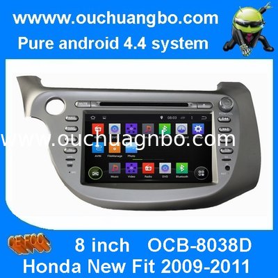 Ouchuangbo Auto Stereo Video System for Honda New Fit 2009-2011 Android 4.4 DVD Multimedia Kit Radio OCB-8038D supplier