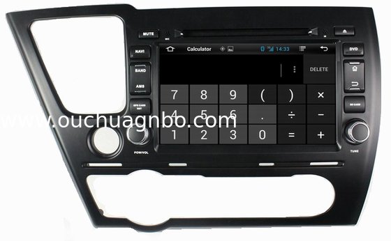 Ouchuangbo Auto GPS Navigation iPod USB 3G Wifi for Honda Civic Saloon 2014 Android 4.2 DVD Player OCB-8040C supplier