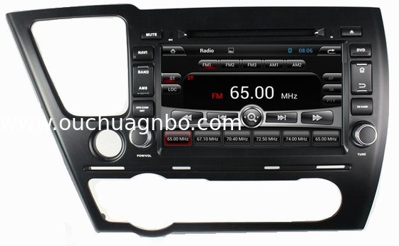 Ouchuangbo Auto GPS Navigation iPod USB 3G Wifi for Honda Civic Saloon 2014 Android 4.2 DVD Player OCB-8040C supplier