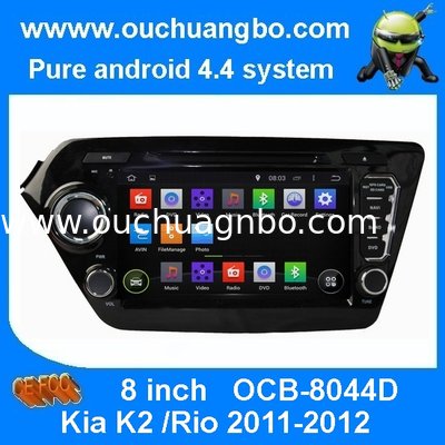 Ouchuangbo Car GPS Sat Nav 3G Wifi Touch Screen for Kia K2 /RIO 2011-2012 DVD Radio Bluetooth SWC OCB-8044D supplier