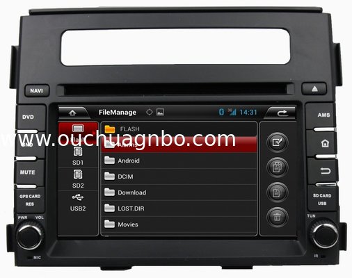 Ouchuangbo Car GPS Navigation Stereo System for Kia Soul 2013-2014 Android 4.2 DVD Radio 3G Wifi Bluetooth OCB-6234C supplier