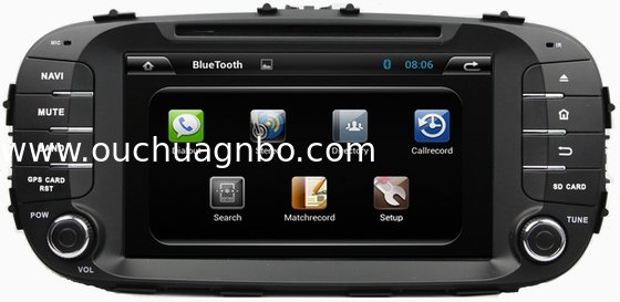 Ouchuangbo GPS Wifi BT Android 4.2 for Kia Soul 2014 DVD Navi Multimedia Kazakhstan map supplier