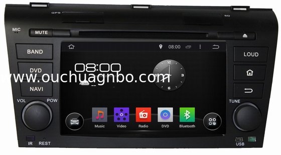 Ouchuangbo Car Radio Multimedia Kit Stereo DVD Player Android 4.4 for Mazda 3 2004-2009 OCB-7003D supplier