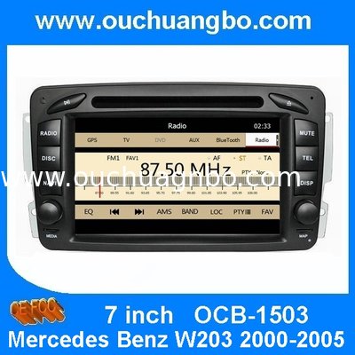 Ouchuangbo In Dash DVD Player for Mercedes Benz W203 2000-2005 GPS Nav iPod USB Multimedia Stereo System OCB-1503 supplier