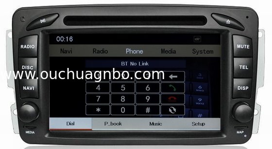 Ouchuangbo In Dash DVD Player for Mercedes Benz W203 2000-2005 GPS Nav iPod USB Multimedia Stereo System OCB-1503 supplier