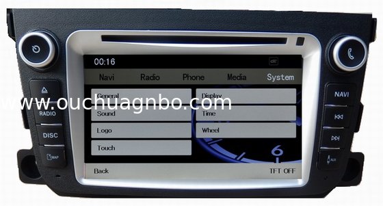 Ouchuangbo Auto DVD System for Mercedes Benz Smart Fortwo 2010-2013 GPS Nav Multimedia Stereo USB iPod TVOCB-1506 supplier