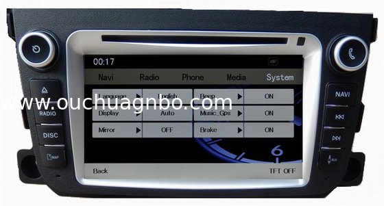 Ouchuangbo Auto DVD System for Mercedes Benz Smart Fortwo 2010-2013 GPS Nav Multimedia Stereo USB iPod TVOCB-1506 supplier