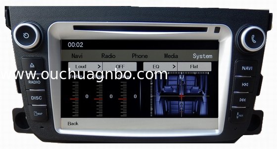 Ouchuangbo Auto DVD System for Mercedes Benz Smart Fortwo 2010-2013 GPS Nav Multimedia Stereo USB iPod TVOCB-1506 supplier