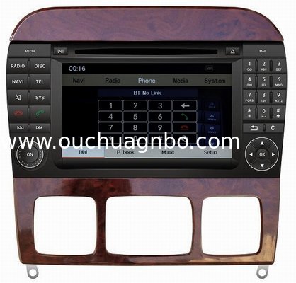 Ouchuangbo Auto GPS Navigation for Mercedes Benz S W220 1998-2005 USB iPod DVD Radio Stereo System OCB-1505 supplier