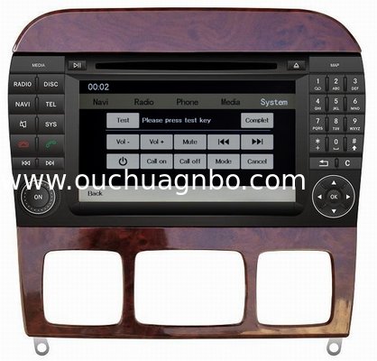 Ouchuangbo Auto GPS Navigation for Mercedes Benz S W220 1998-2005 USB iPod DVD Radio Stereo System OCB-1505 supplier