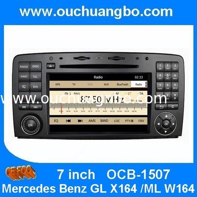 Ouchuangbo Car Radio Multimedia Stereo DVD System for Mercedes Benz GL X164 /ML W164 GPS iPod USB TV RDS OCB-1507 supplier