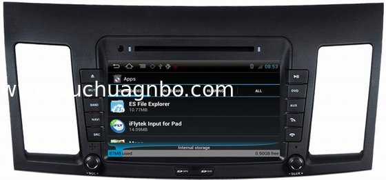 Ouchuangbo Car Radio Android 4.0 GPS Sat Navi for Mitsubishi Lancer 2010-2011 S150 System DVD Stereo USB SWC OCB-037C supplier