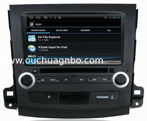 Ouchuangbo Auto Radio Player Android 4.0 for Mitsubishi Outlander 2006-2011 S150 System DVD VCD USB 3G Wifi OCB-056C supplier