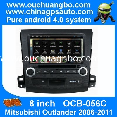 Ouchuangbo Auto Radio Player Android 4.0 for Mitsubishi Outlander 2006-2011 S150 System DVD VCD USB 3G Wifi OCB-056C supplier